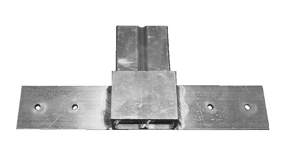 Rack-Em Ladder Rack Mounting Bracket RA-28B For Use On Enclosed Trailer ...