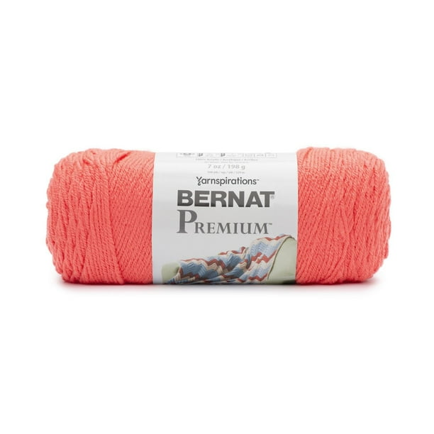 Bernat® Premium™ Yarn, Acrylic #4 Medium, 7oz/198g, 360 Yards, Acrylic ...