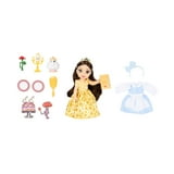 Disney Princess Be Our Guest Belle Petite Deluxe Set with 2 Outfits and Play Accessories ...