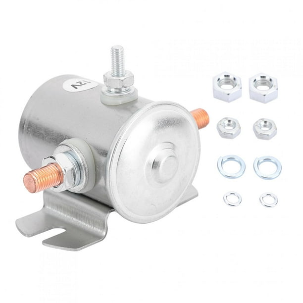Solenoid Relay 3-terminal Relay Starter Solenoid Switch 12V 200A 3 ...