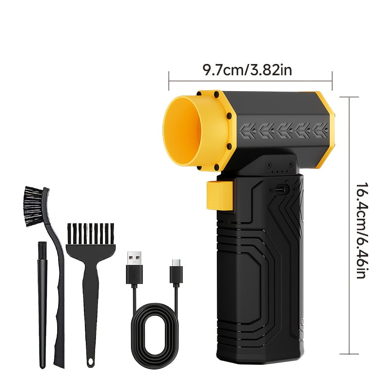 XZXY 980,000 RPM Cordless Air Duster – 420W High-Speed Turbo Jet Fan ...