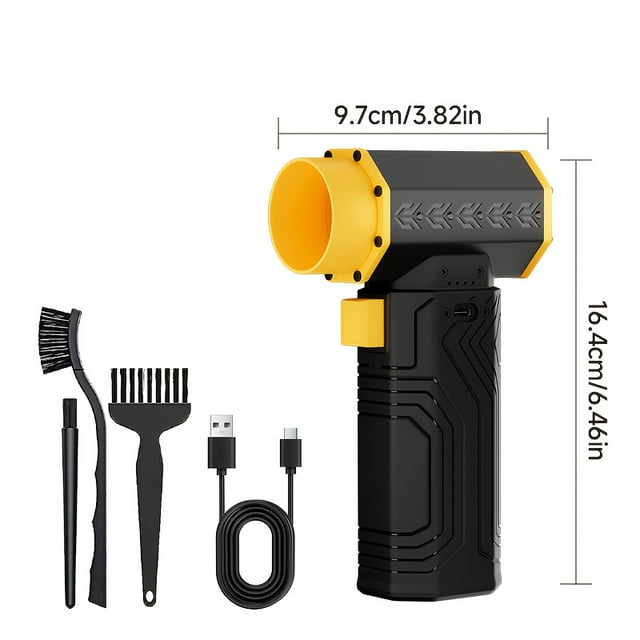 XZXY 980,000 RPM Cordless Air Duster – 420W High-Speed Turbo Jet Fan ...