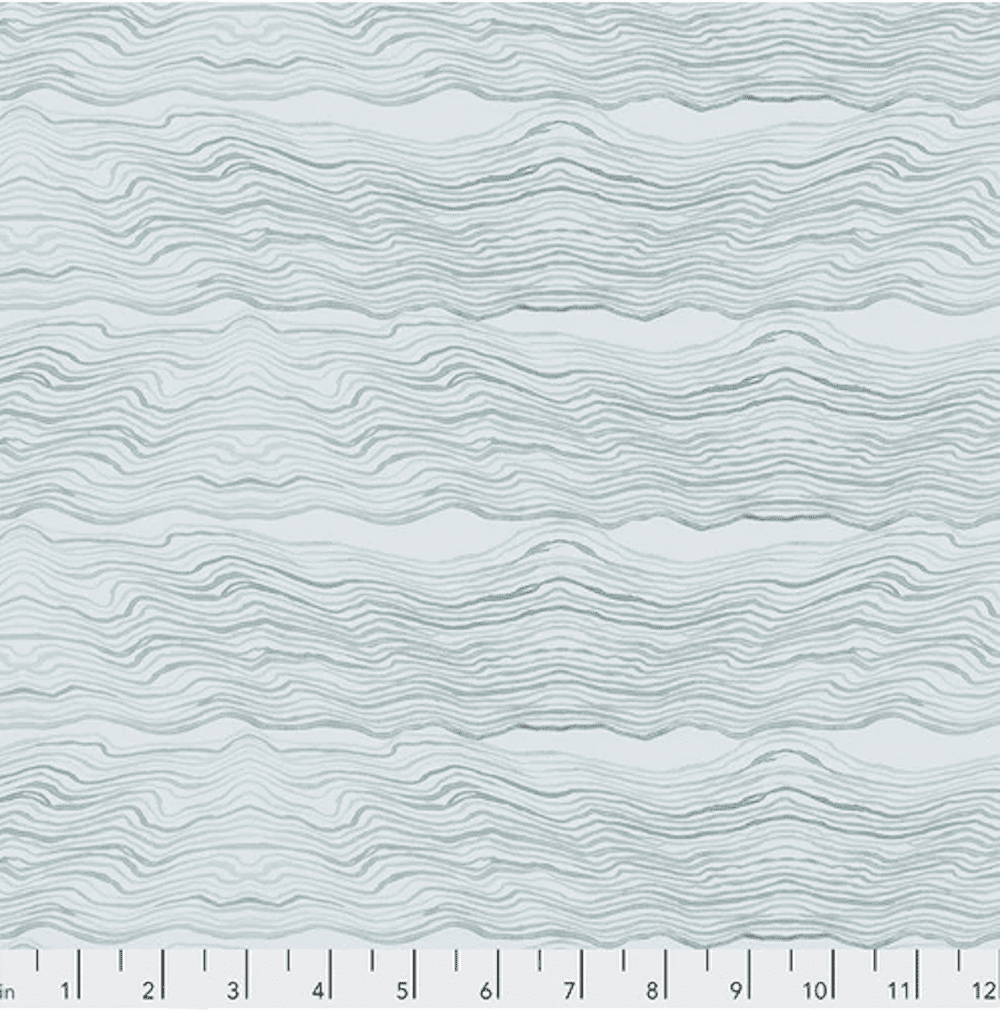 Shell Rummel PWSR040 Time & Tide Ebb & Flow Ocean Cotton Fabric by The ...