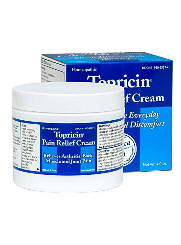 Topricin in Pain management - Walmart.com