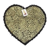 17" Heart Pinata Black & Leopard Print Diva Party Supplies Cheetah ...