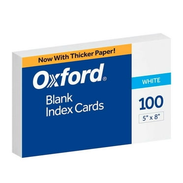 Staples 5" x 8" Unruled Index Cards 500/Pack (51005) 233460 - Walmart.com