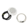 Nieyigj 3.5in / 8.89cm LED Underwater Light Surface Mount IP68 ...