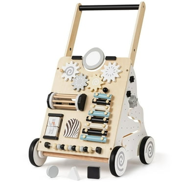 Wonderstone 3 in 1 Baby Walker Sit and Stand Push Learning Toys, Speed ...