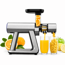 Cold Press Juicer Machine, Slow Masticating Juicer with 4.25" Extra ...