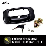 Pilot/Bully LH-003 Tailgate Lock Locks Tailgate Handle; Direct-Fit ...