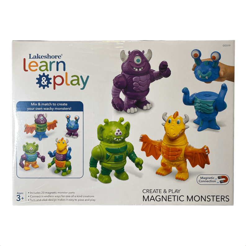 Lakeshore Create and Play Magnetic Monsters - Walmart.com
