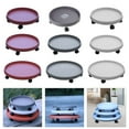 NEXAVKPR Plant Stand with Wheels Rolling Plant Stand Flower Pots Mover ...