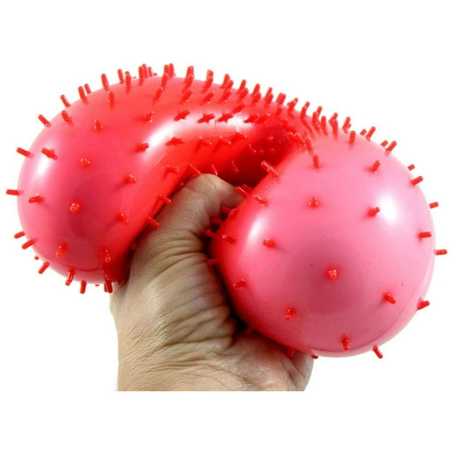 1 Jumbo Nubby Bumpy Stretch Squishy Ball- Squishy Gooey Squish Sensory Squeeze Balls OT (Random ...