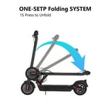 "MICROGO M5 PRO Foldable Electric Scooter, 500W, 10.4 Ah Battery, 19 ...