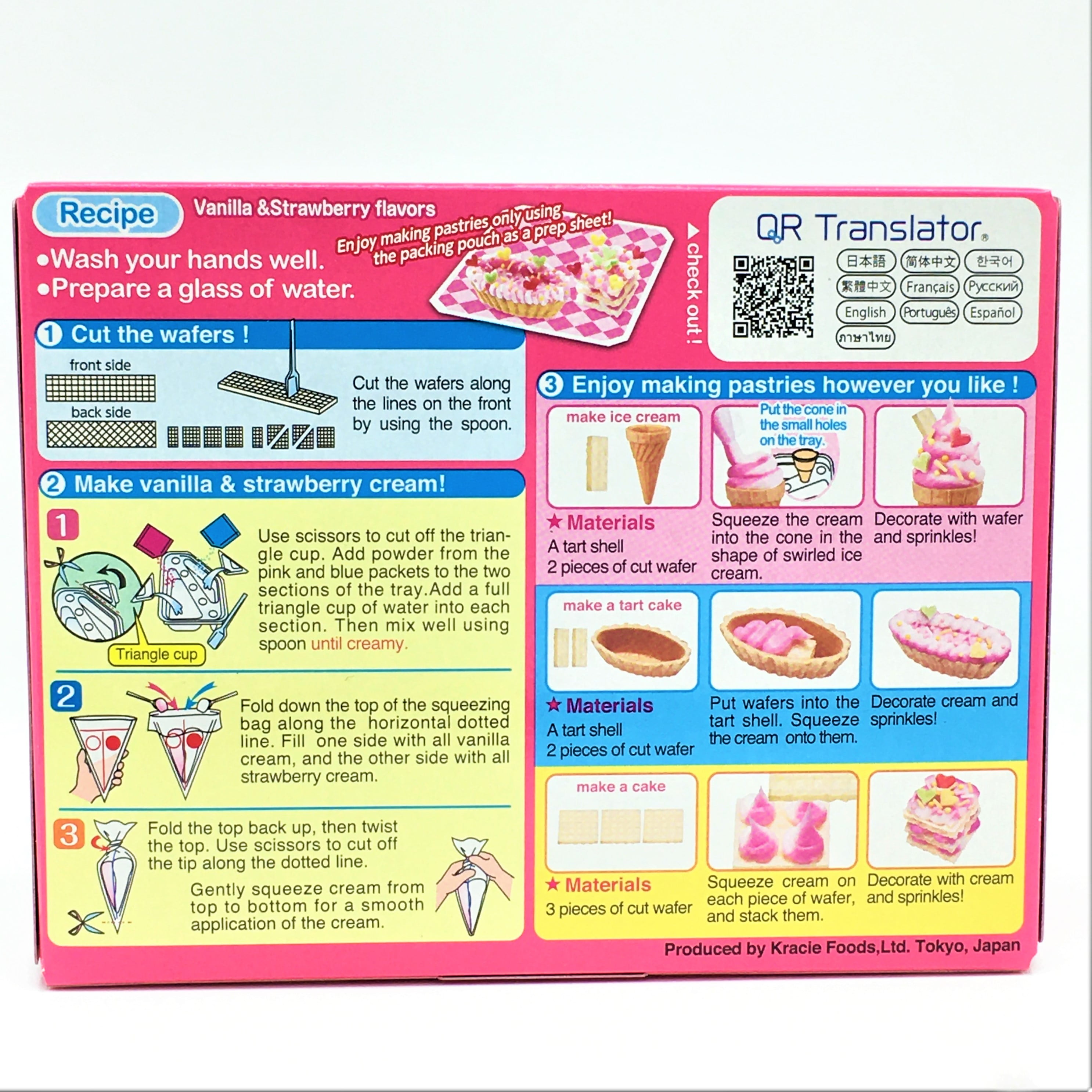 Popin Cookin Sushi English Instructions
