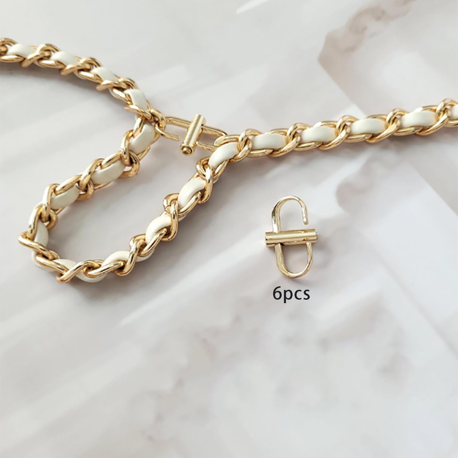 Click here for Elodie Adjustable Metal Buckles Chain Strap Shorte... prices