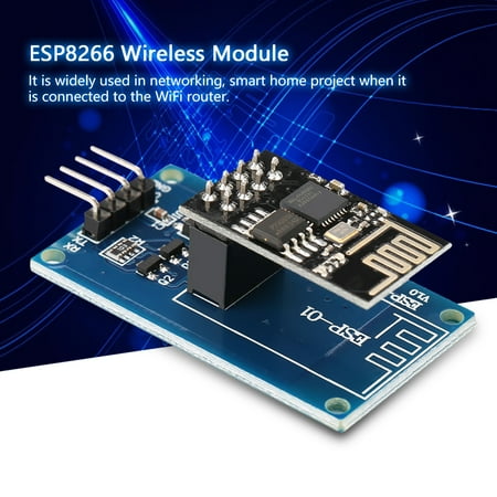 Wi-Fi Module ESP8266 ESP-01 Serial Wi-Fi Transceiver Module With ESP-01 ...