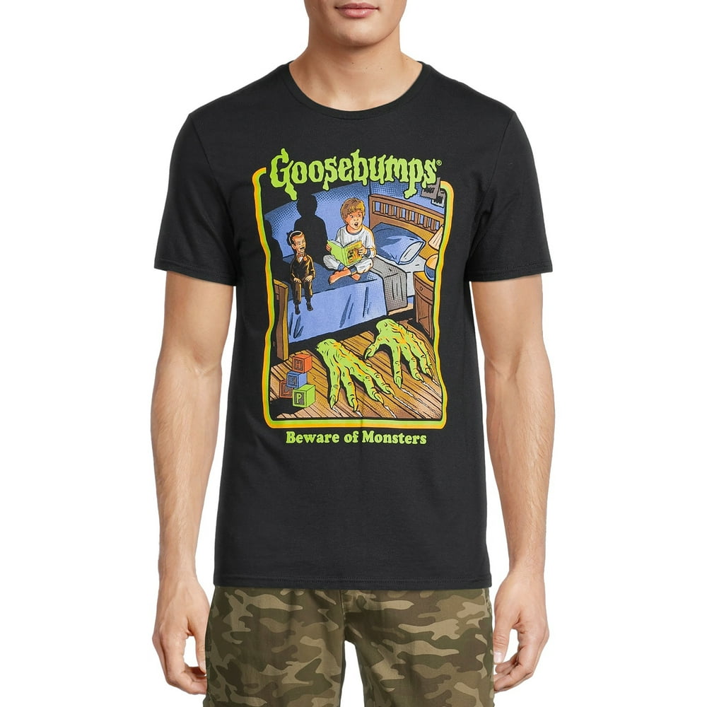 Goosebumps - Goosebumps Men's & Big Men's Monsters Short Sleeve Graphic ...