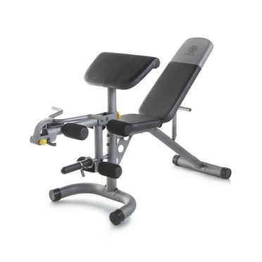 Gold's Gym XR 5.9 Adjustable Slant Workout Weight Bench - Walmart.com