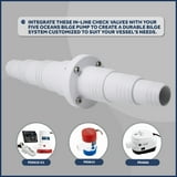 Five Oceans 1-Inch - 1 1/4-Inch - 1 1/2-Inch Check Valve Stepped ...