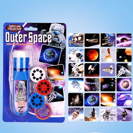 Projection Flashlight Children Projector Light Outer Space Pattern ...