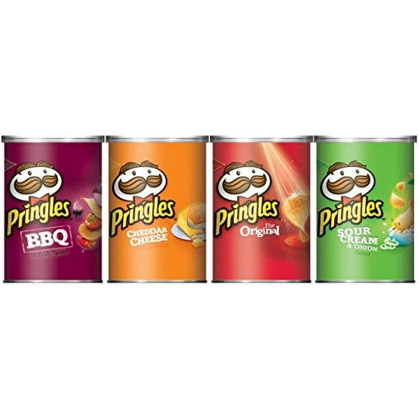 Pringles 1.42 Oz 4 Flavor Variety Pack - 12 Pack - Walmart.com