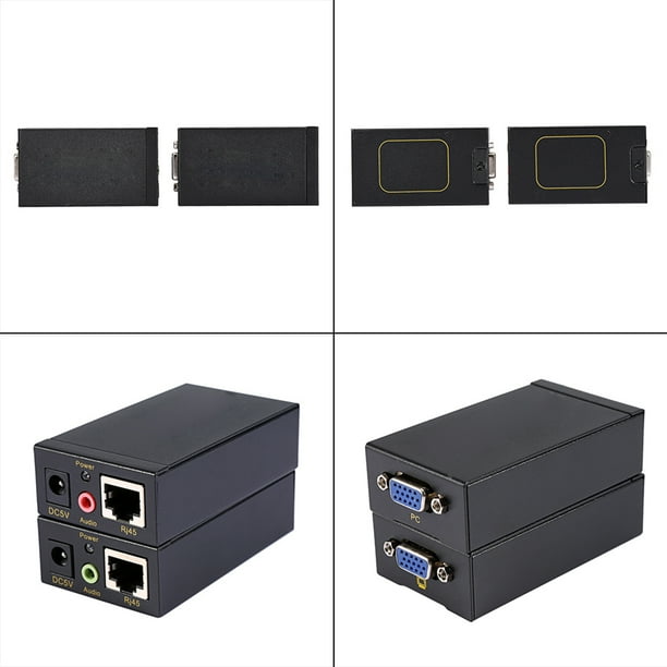 VGA Extender,1080P 100M VGA SVGA Signal Extender Wired VGA Extender ...