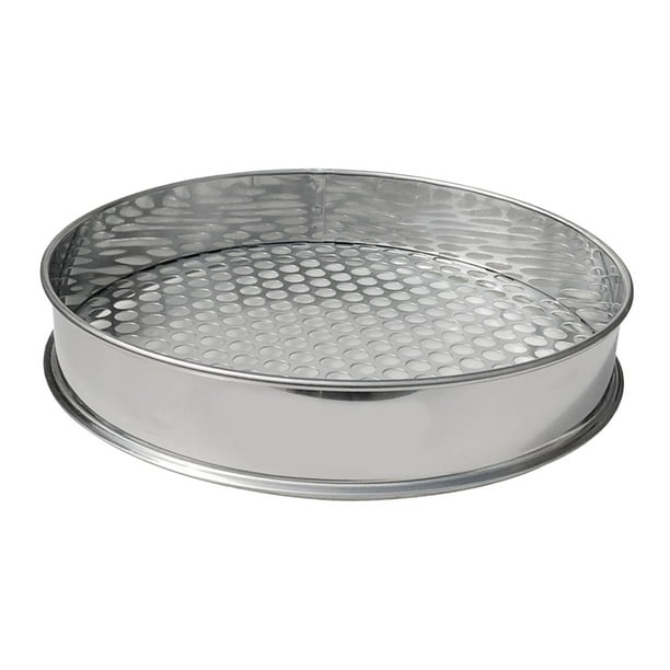 Garden Riddle Sieve Round Hole Portable Gardening Sand Sifter Sieve ...