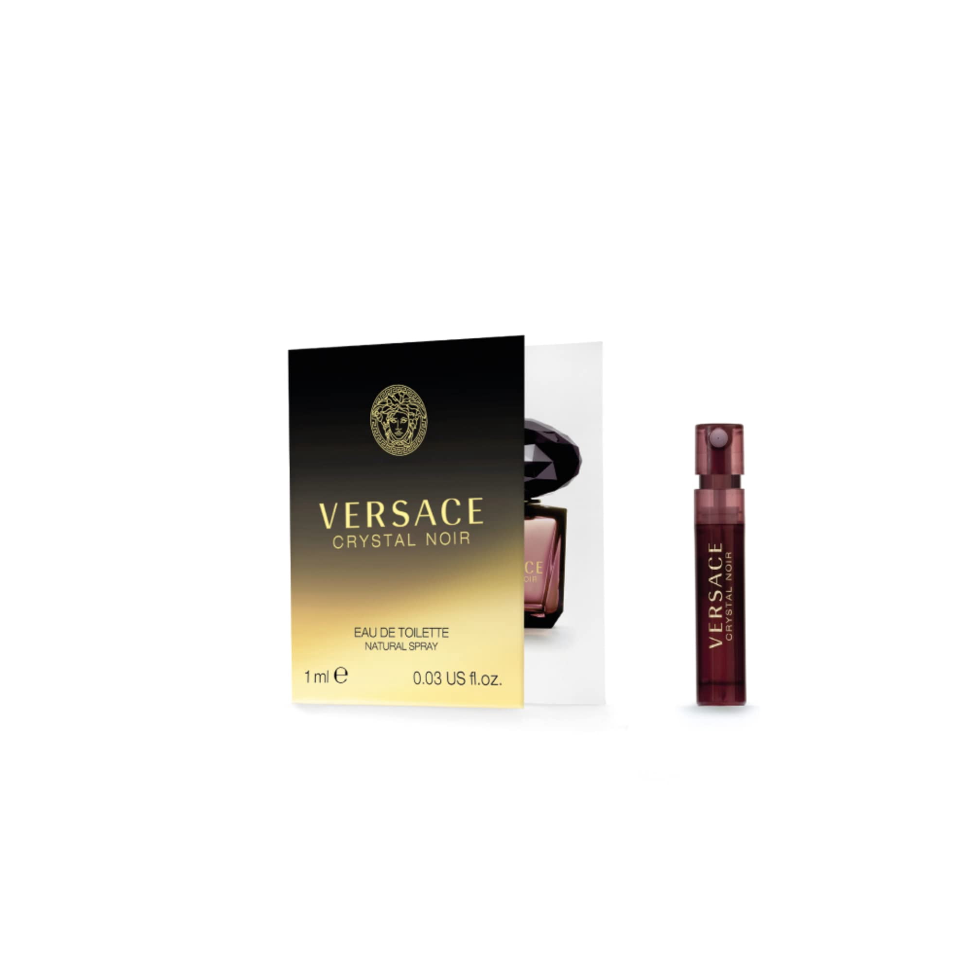 Perfume Versace Crystal Noir Eau de Toilette 1 ml para mujer | Bodega ...