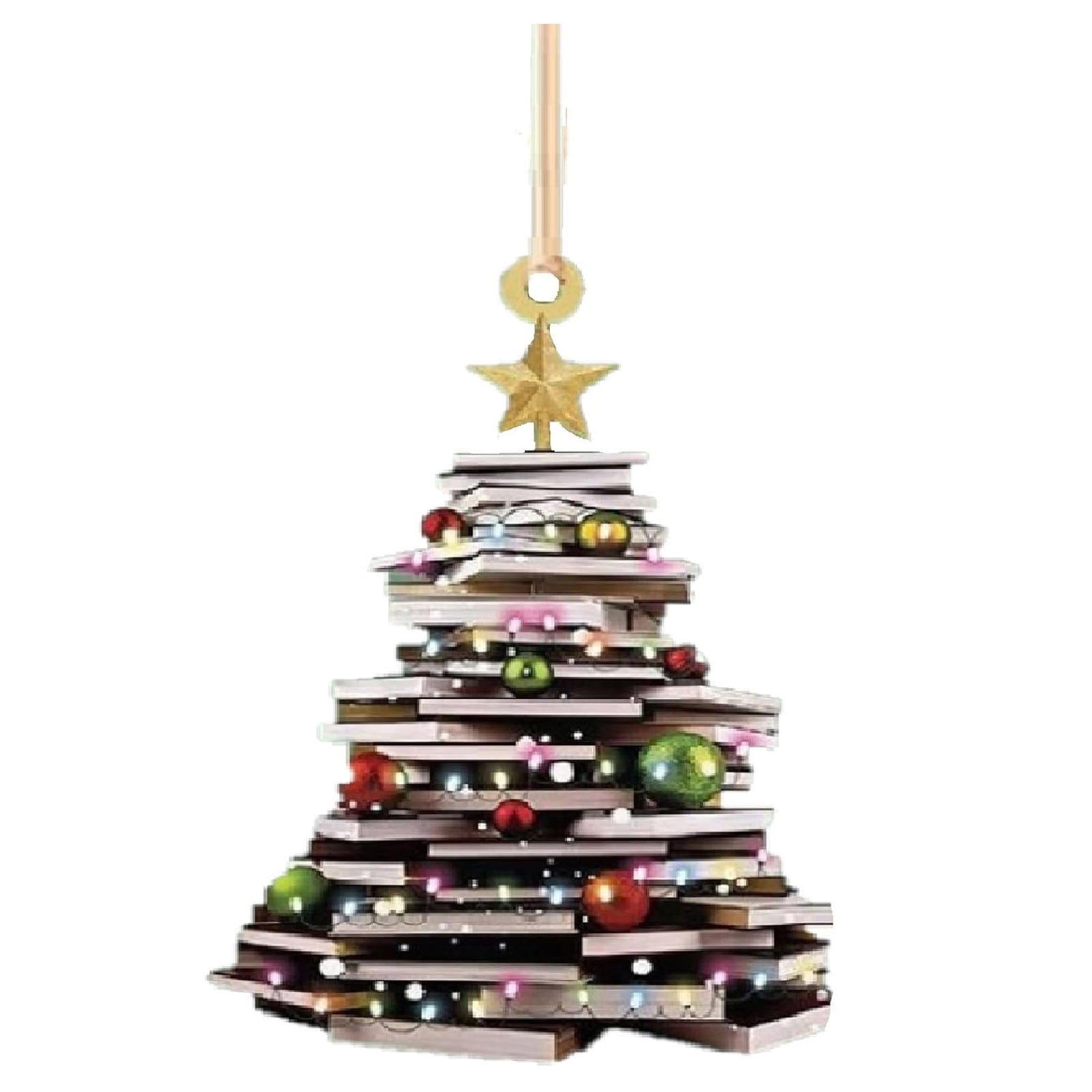 Click here for Vivavault Book Lovers Literary Christmas Tree Orna... prices