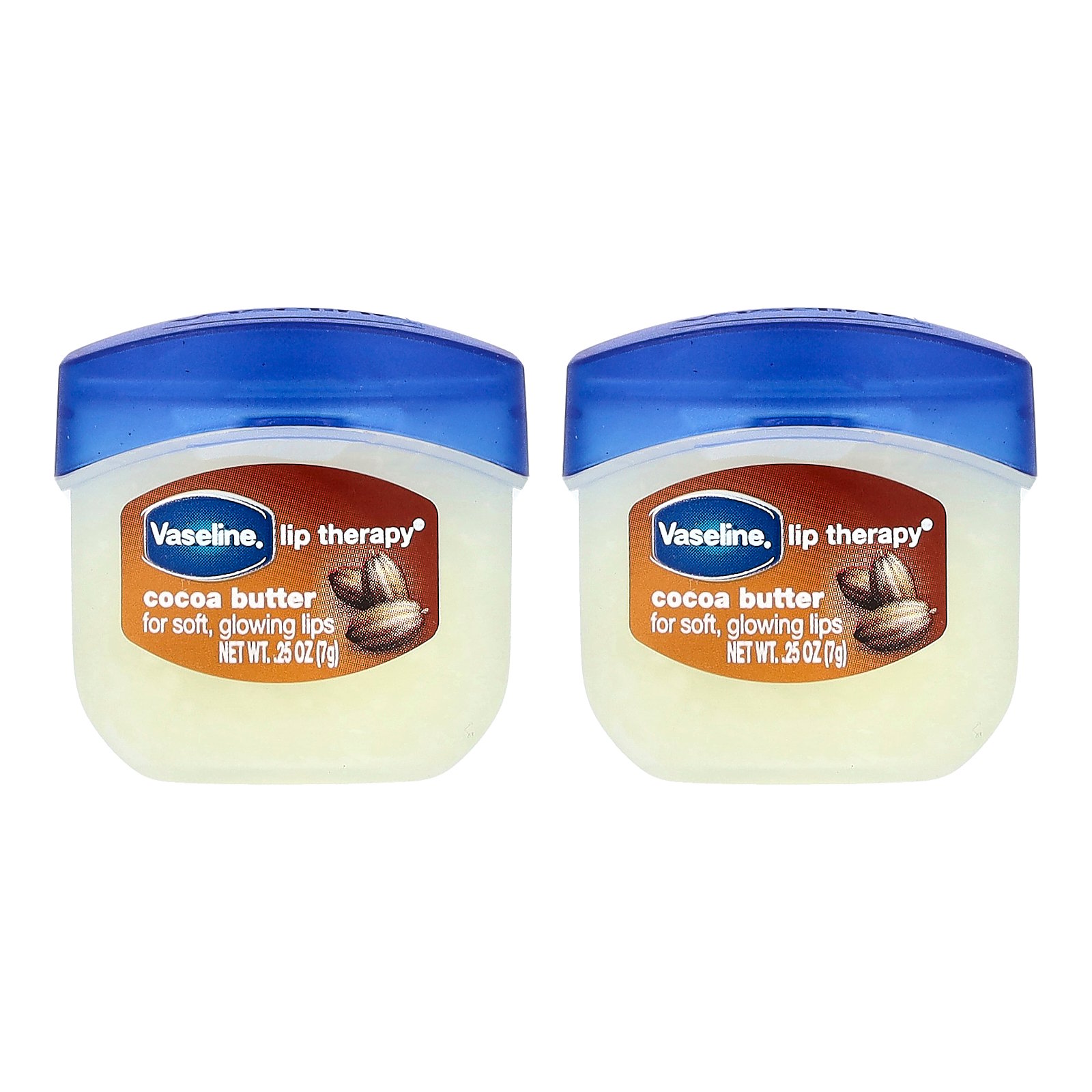 Vaseline Lip Therapy Original Jelly Mini Balm, Cocoa Butter Care, 0.25 ...