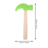 2 Pcs Children’s Toys Hammer Toy for Kids Funny Toy for Kids Wood ...