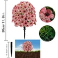 1Pc Artificial Eucalyptus Stake Eucalyptus Ground Plug Plastic For ...
