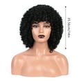 Afro Curly Black Shawl Wig African Long And Short Hair Wig Wig Long Curly Hair Fiber Headgear