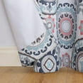 Sun Zero Nepal Global Print Blackout Grommet Curtain Panel 40x95