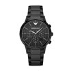 Emporio Armani Black Stainless Steel Chronograph Men's Watch, AR2485 ...