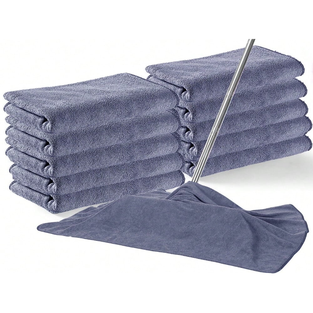 Click here for Deelleeo 10 Pcs Microfiber Cleaning Cloth Large Fl... prices