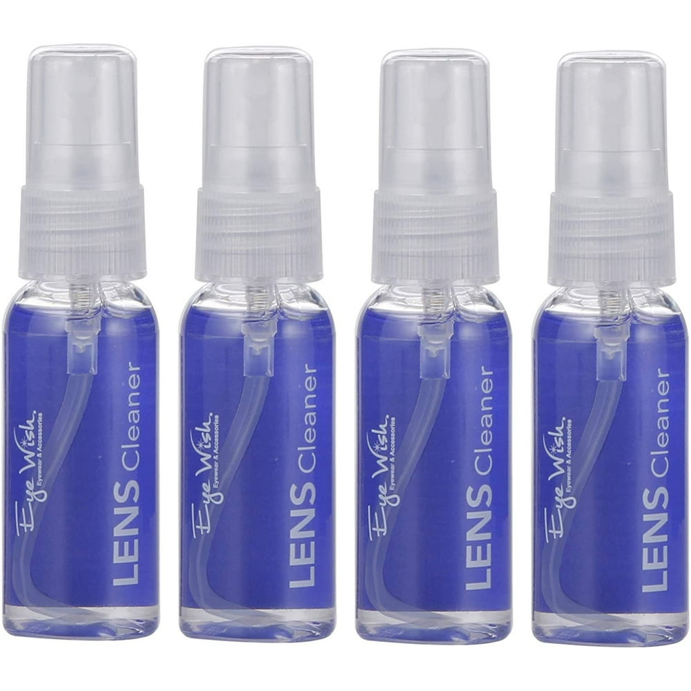 Eyeglass Lens Cleaner Spray | 4 Pack of 1oz Glasses Cleaning Spray for ...