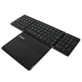 Foldable Bluetooth Keyboard Low Latency Bluetooth 51 Full Size Keyboard With Large Touchpad For