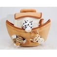 Plush Noah's Ark with Animals - Six (6) Stuffed Animals (Lion, Zebra ...