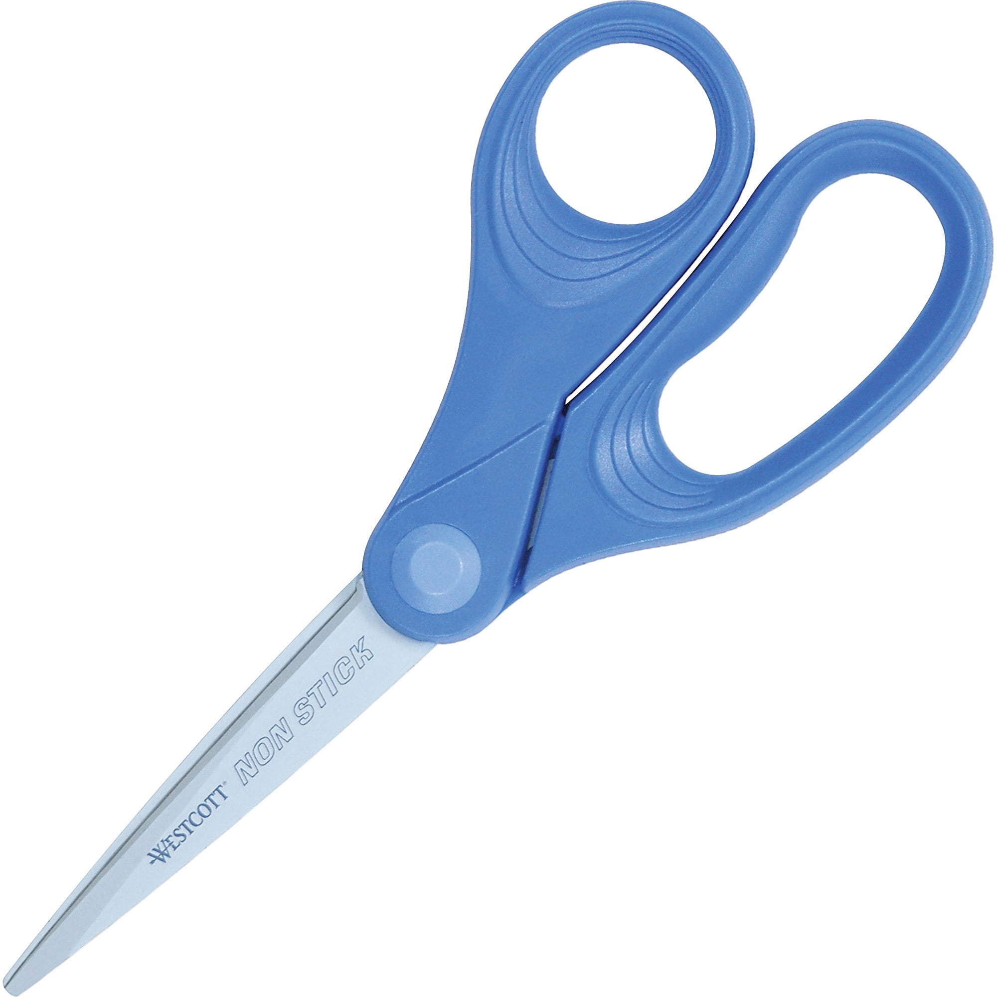 Westcott Non-Stick Scissors, Blue, 8" Straight - Walmart.com - Walmart.com