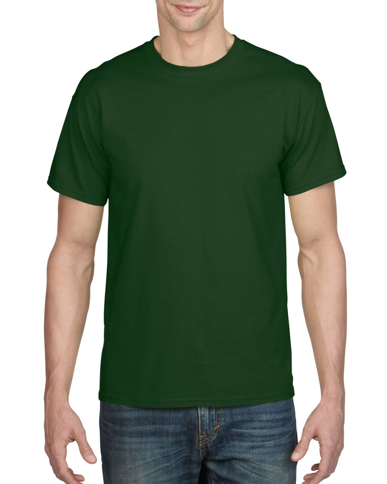 Gildan Mens DryBlend T-Shirt, XL, Forest Green - Walmart.ca