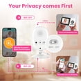 Free Shipping! Simyke Baby Monitor with 2.8 Inch Display 1080P Camera ...