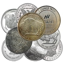 1 oz Bullion Exchanges Silver Round .999 Fine - Walmart.com