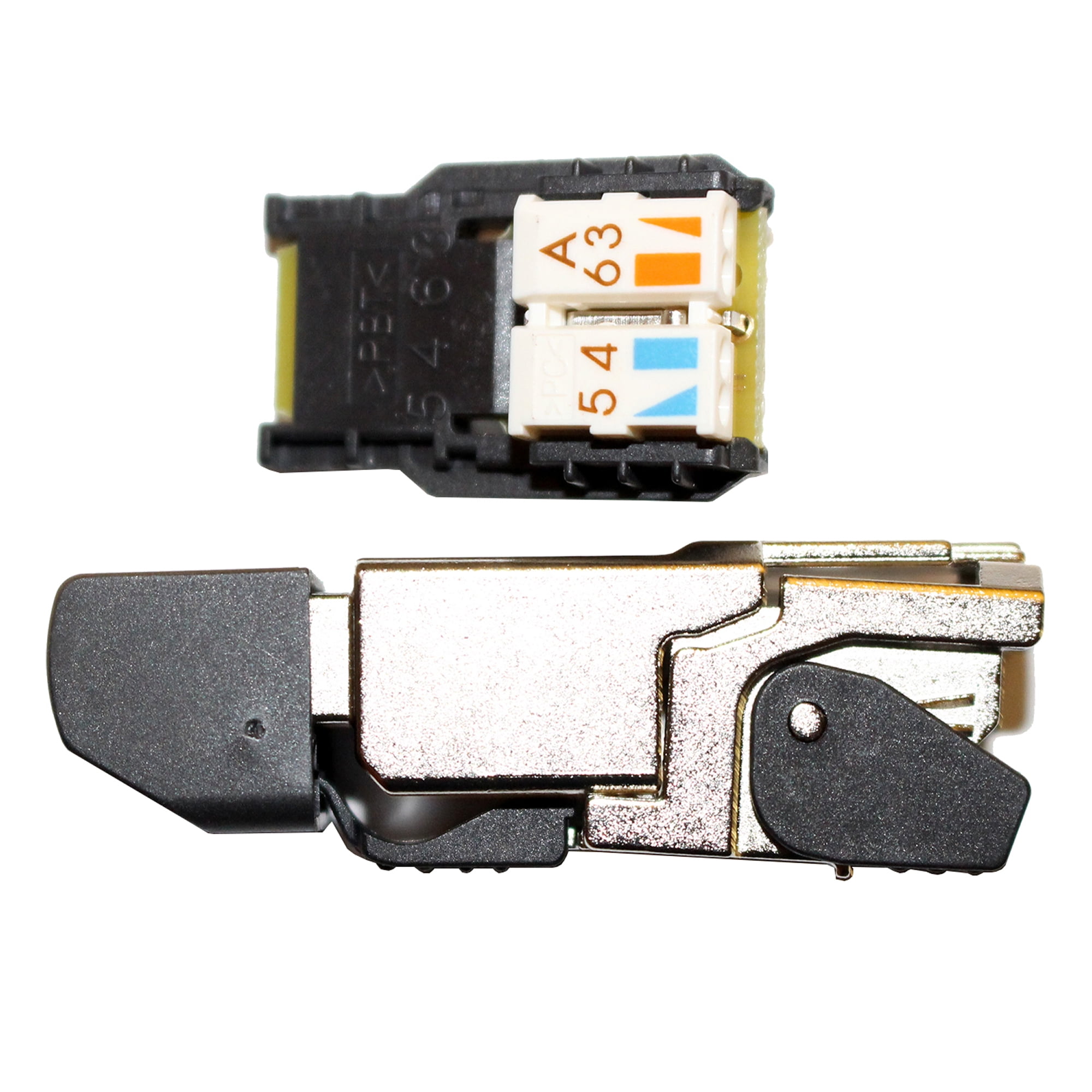 Belden R301601 Datatuff Industrial CAT6 Jack, IP67, Black, Rj45 ...