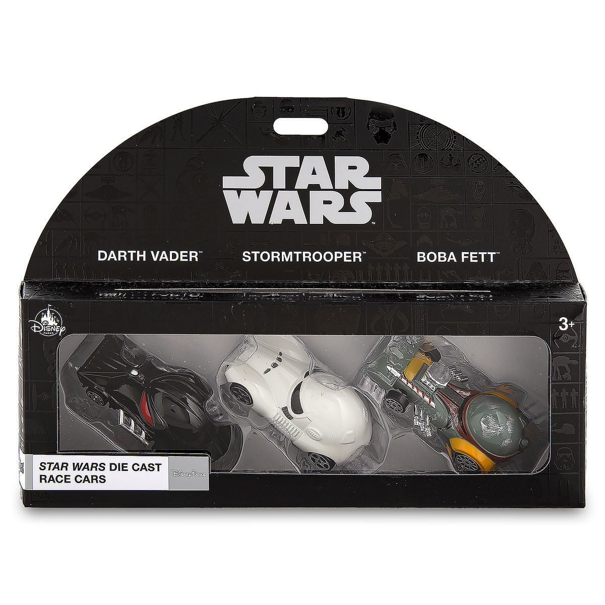 Disney Parks Star Wars Dark Side Disney Racers Die Cast Set New with ...