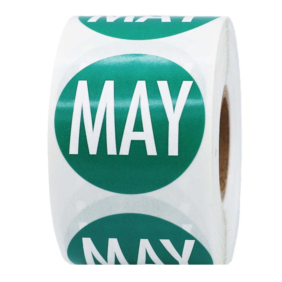 Green May Months of the Year Circle Sticker | 1.5" Inches Round | 500 ...