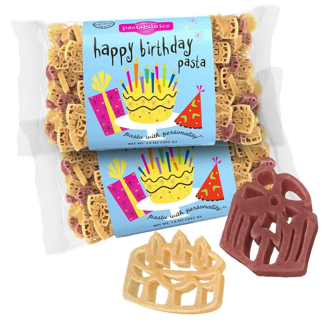 Pastabilities Happy Birthday Pasta, Fun Shaped Birthday Cake and ...