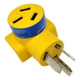 Parkworld Compact Conversion Plug, NEMA 10-30P to 10-50R Electrical ...