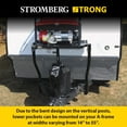 Stromberg Carlson A-Frame Trailer Tray CC-255- Outdoor Cargo Carrier ...